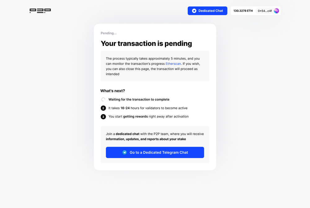 Ethereum (ETH) Staking dApp guide