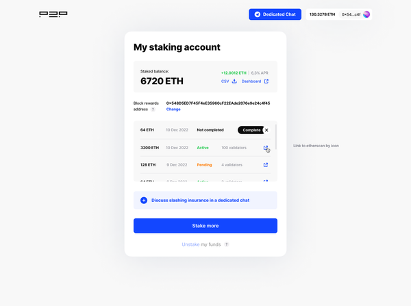 Ethereum (ETH) Staking dApp guide