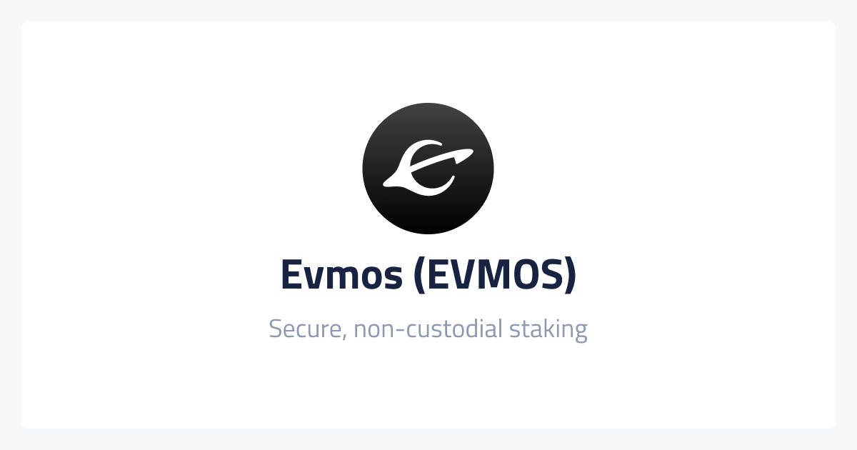 Staking Evmos (EVMOS) - Earn Evmos Rewards | P2P