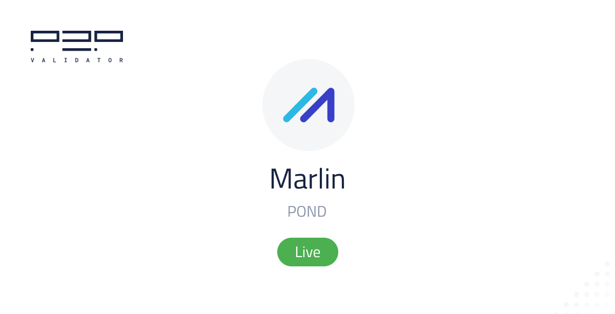 Staking Marlin (POND) - Earn Marlin Rewards | P2P